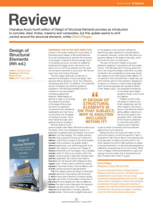 Book review: Design of structural elements (4th ed.) - The Institution of Structural Engineers